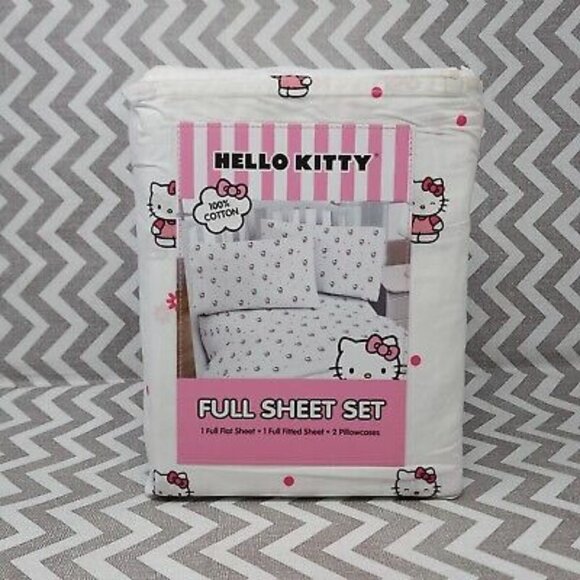 Hello Kitty | Bedding | Hello Kitty By Sanrio 4 Pc Full Double Bed ...